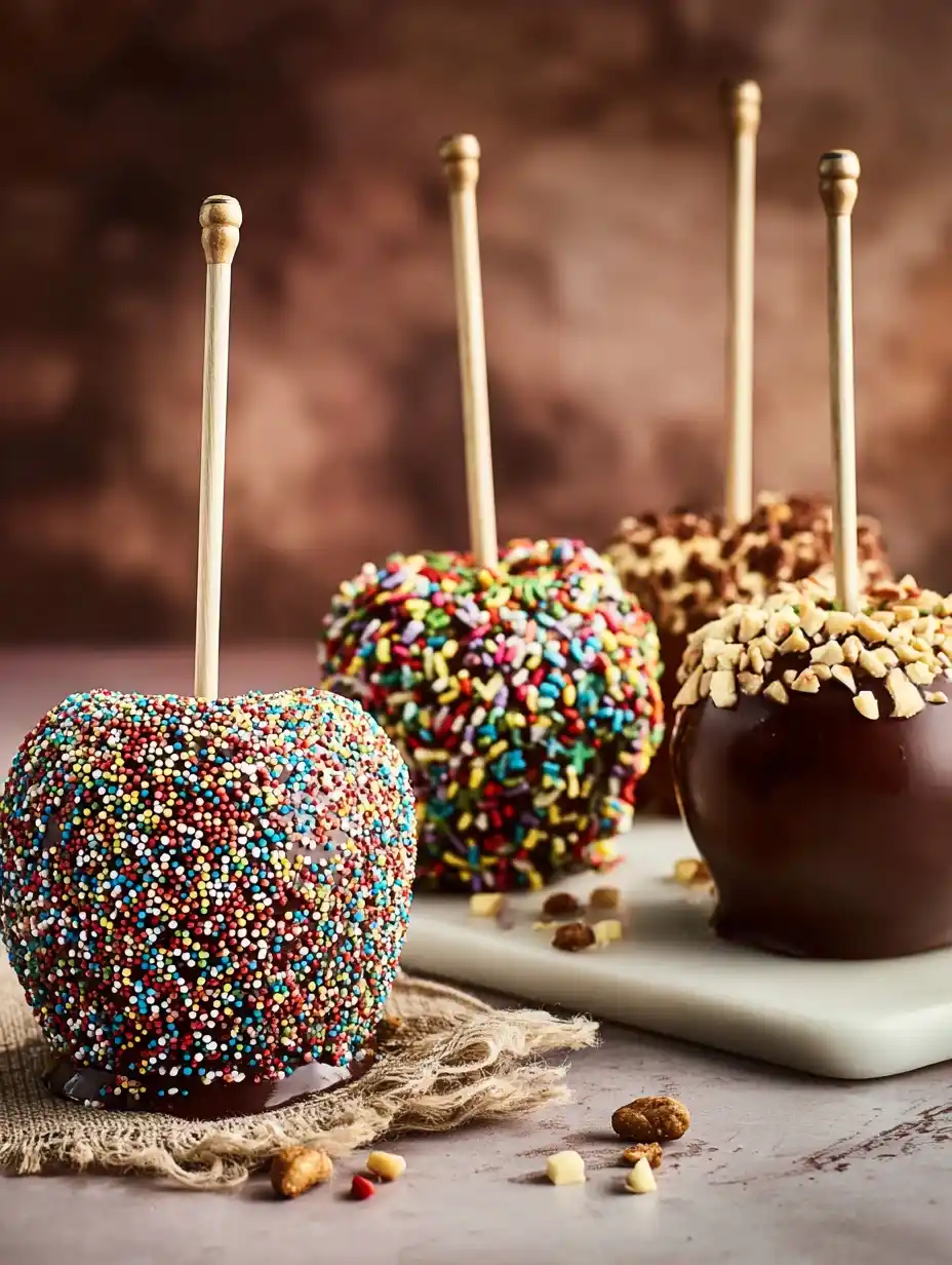 Chocolate Apples Recipe : Best Gourmet Treat