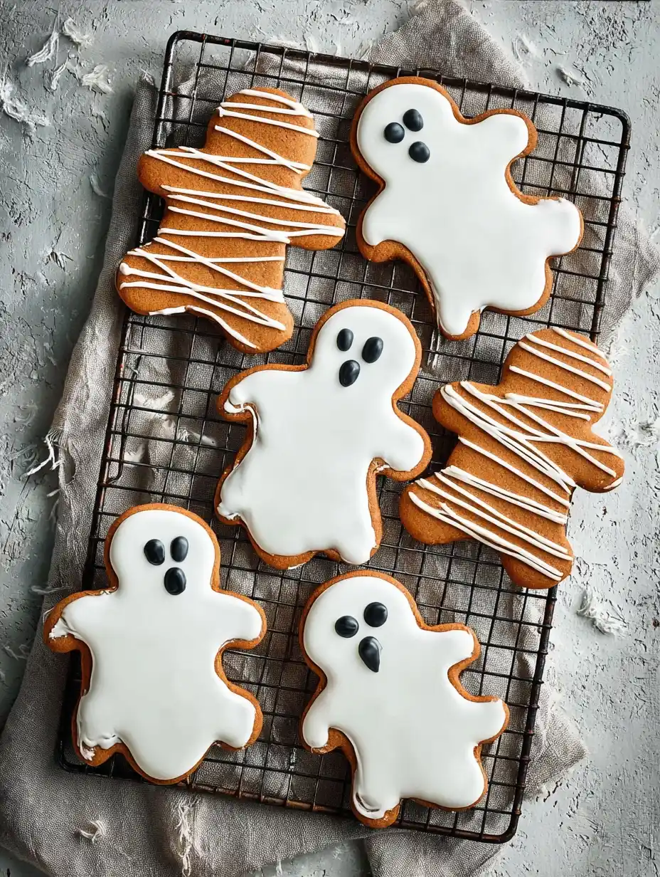 Halloween Gingerbread : Easy Spooky Ginger-Dead Men Recipe